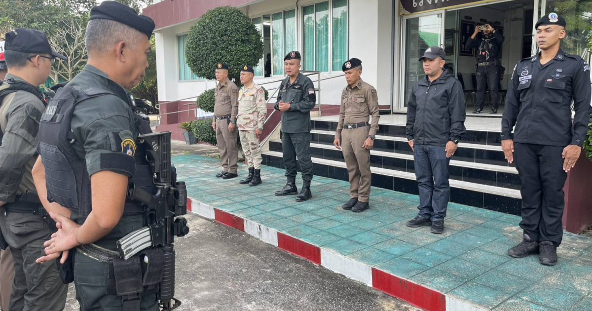 ปล่อยแถว ระดมกวาดล้างอาชญากรรมก่อนช่วงวันหยุดเทศกาลปีใหม่ 2568 ณ ลาน ...